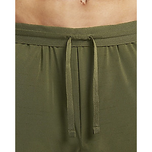 Nike Yoga Men's Pants,Style: CU7378 (as1, Alpha, l, Regular, Regular, Rough Green/Black, Large, Regular)