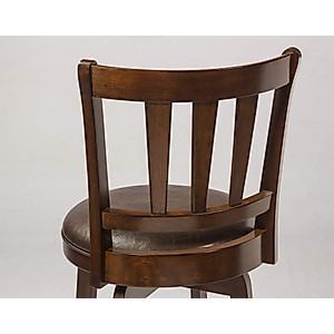 Hillsdale Presque Isle Swivel Stool, Counter Height, Cherry