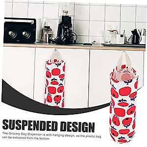 Zerodeko garbage bag storage bag plastic bag storage organizer bag holder for plastic bags grocery store bag holder Plastic Bag Holder grocery bag dispenser fabric storage rack hanging