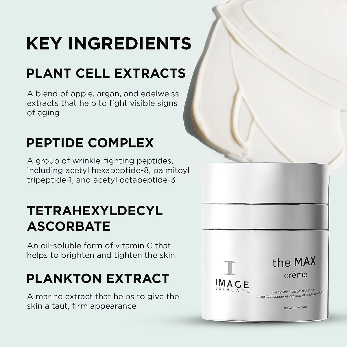 IMAGE Skincare, the MAX Crème, Anti-Aging Night Cream to Firm, Tighten, Smooth and Even Facial Skin Tone, 1.7 oz