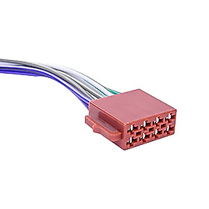 Universal ISO Wiring Harness Car Radio Adaptor Connector Wire Plug Female