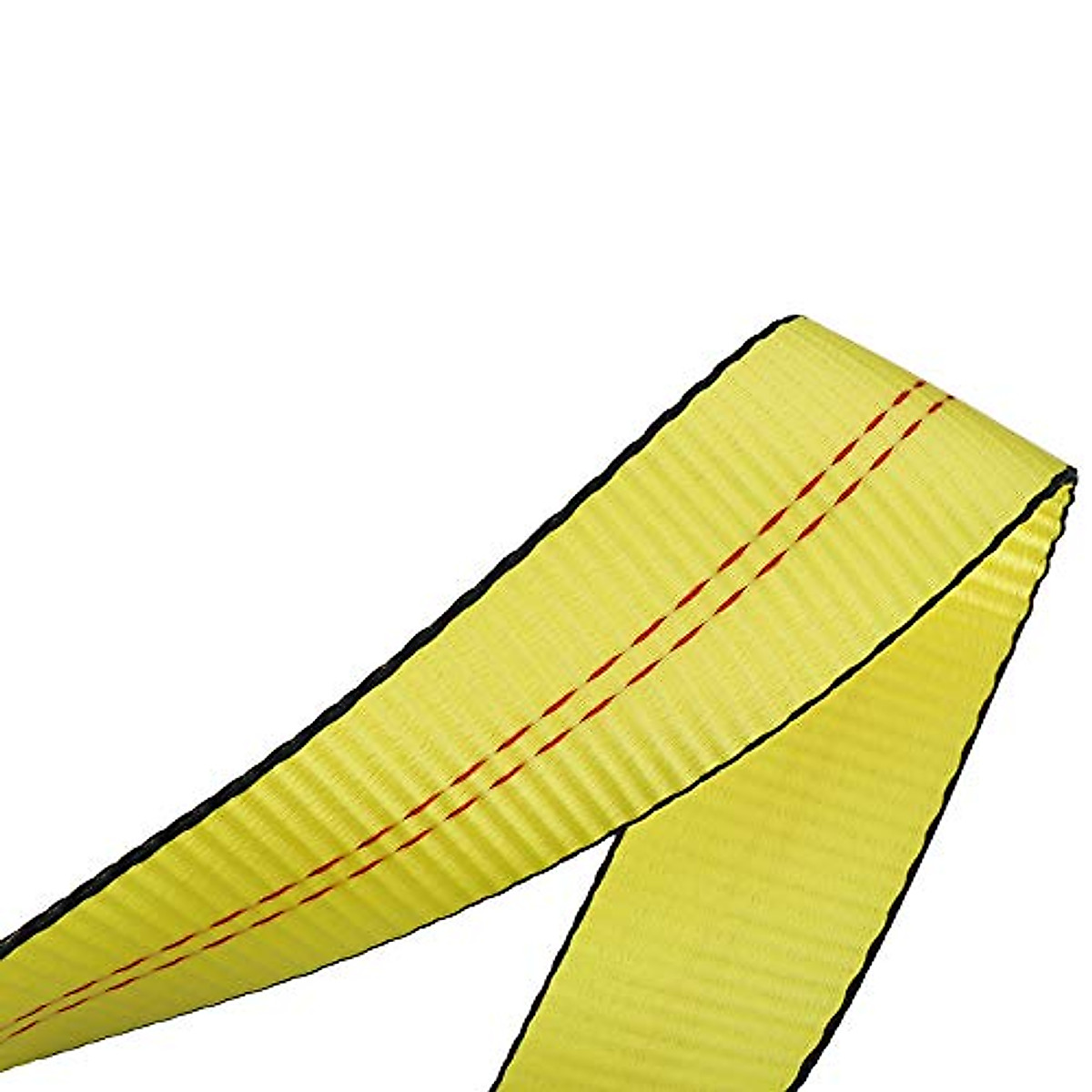 NovelBee 2 Pack of 2 Inch x10 Feet Lift Sling Strap,Recovery Tow Straps with Protective Loops