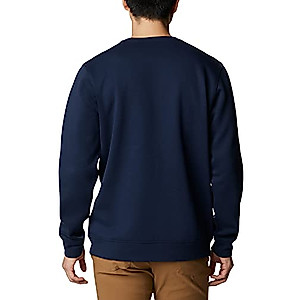 Columbia Men's Trek Crew, Collegiate Navy/White, X-Large
