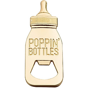 24 pcs Bottle Opener Gender Reveal Party Favors for Guests, Poppin Bottle Openers for Baby Shower Favors,Gifts,Decorations and Souvenirs Gender Reveal Souvenirs Party Supplies (Blue and Pink, 24)