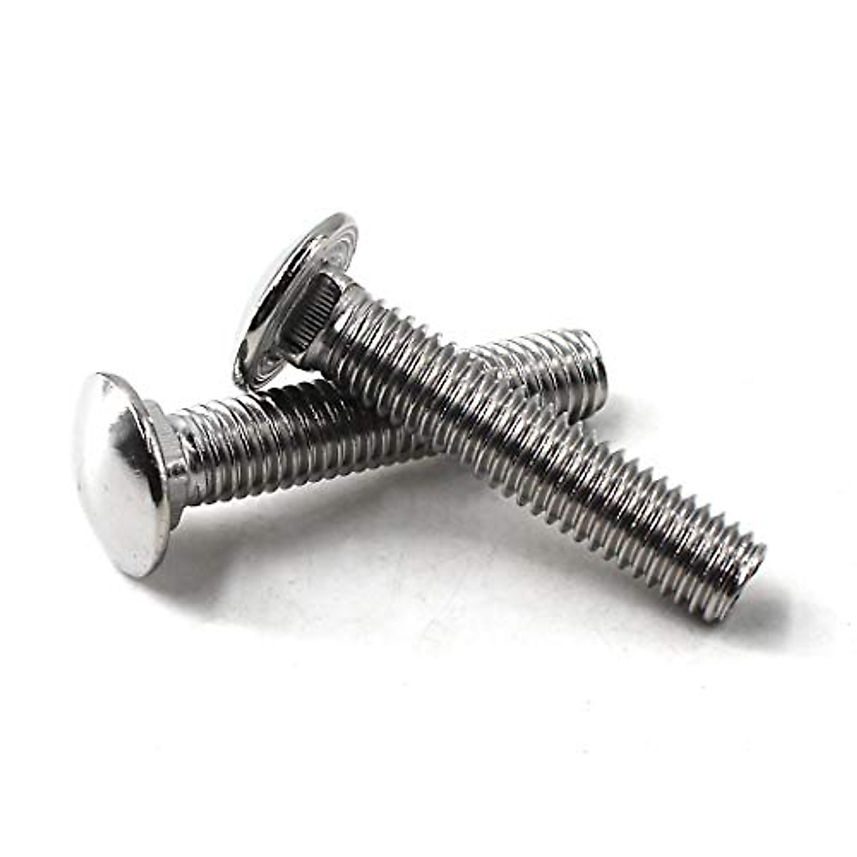 M6x40 Carriage Bolts 304 Stainless Steel Square Bolts (Pack of 30)