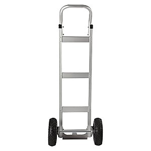 NAIXING Foldable Hand Truck Dolly Industrial Strength 500 lbs Weight Capacity Heavy Duty Large Luggage Cart Dolly for Moving with 2 Wheels