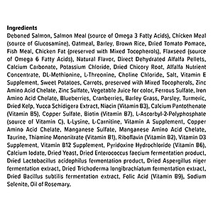 Blue Buffalo Wilderness High Protein Natural Adult Dry Dog Food Plus Wholesome Grains, Salmon 4.5-lb