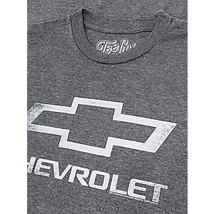 Chevrolet Logo T-Shirt Soft Touch Fabric-Large Graphite Heather
