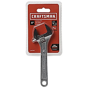 CRAFTSMAN Adjustable Wrench, 6-Inch (CMMT81621)