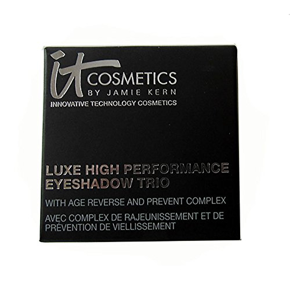 it COSMETICS Naturally Pretty Trio, Pretty in Smoke - Luxe, Anti-Aging Eyeshadow - Three Smokey Essential Shades - With Hydrolyzed Collagen, Silk, Acai, Green Tea & Vitamins A, C & E - 0.03 oz