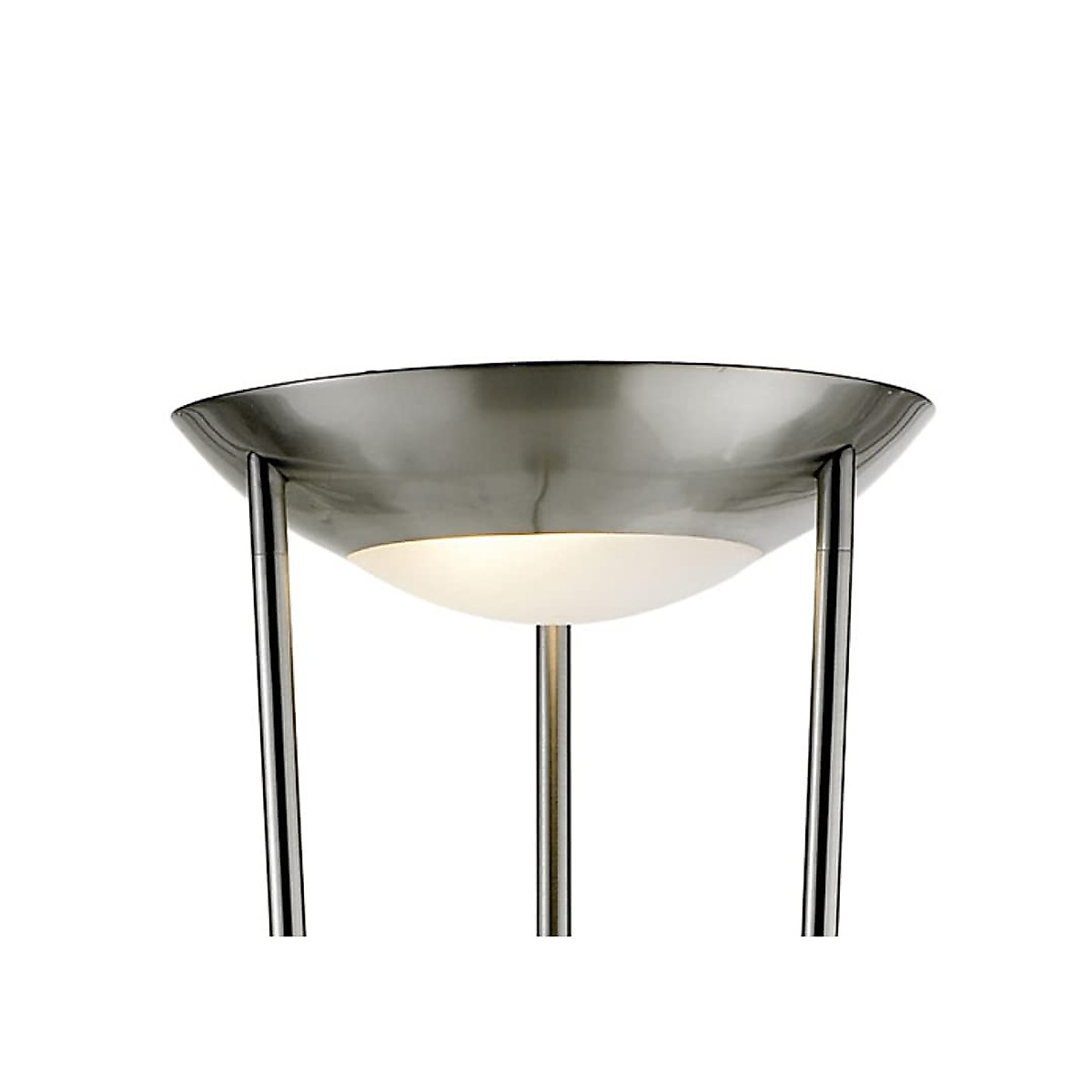 Adesso Home 5233-22 Transitional Two Light Floor Lamp from Odyssey Collection in Pwt, Nckl, B/S, Slvr. Finish, Steel