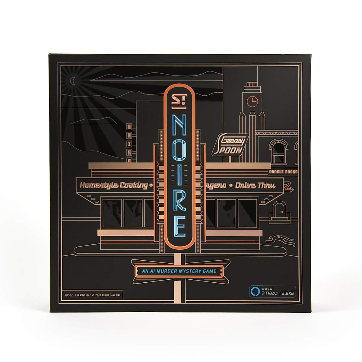 St. Noire - an Alexa Hosted Cinematic Board Game for Adults & Teens (Amazon Exclusive)