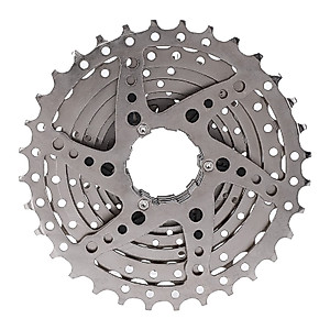 Bike Freewheel Cassette Sprocket, 9/10/11/12 Speed 32/36/42/46T Road Bicycle Replacement Accessories, Bicycle Multiple Freewheel,Bike Sprocket(9S 11-32T), Freewheel Bike Cassette Road 11-32T Spro