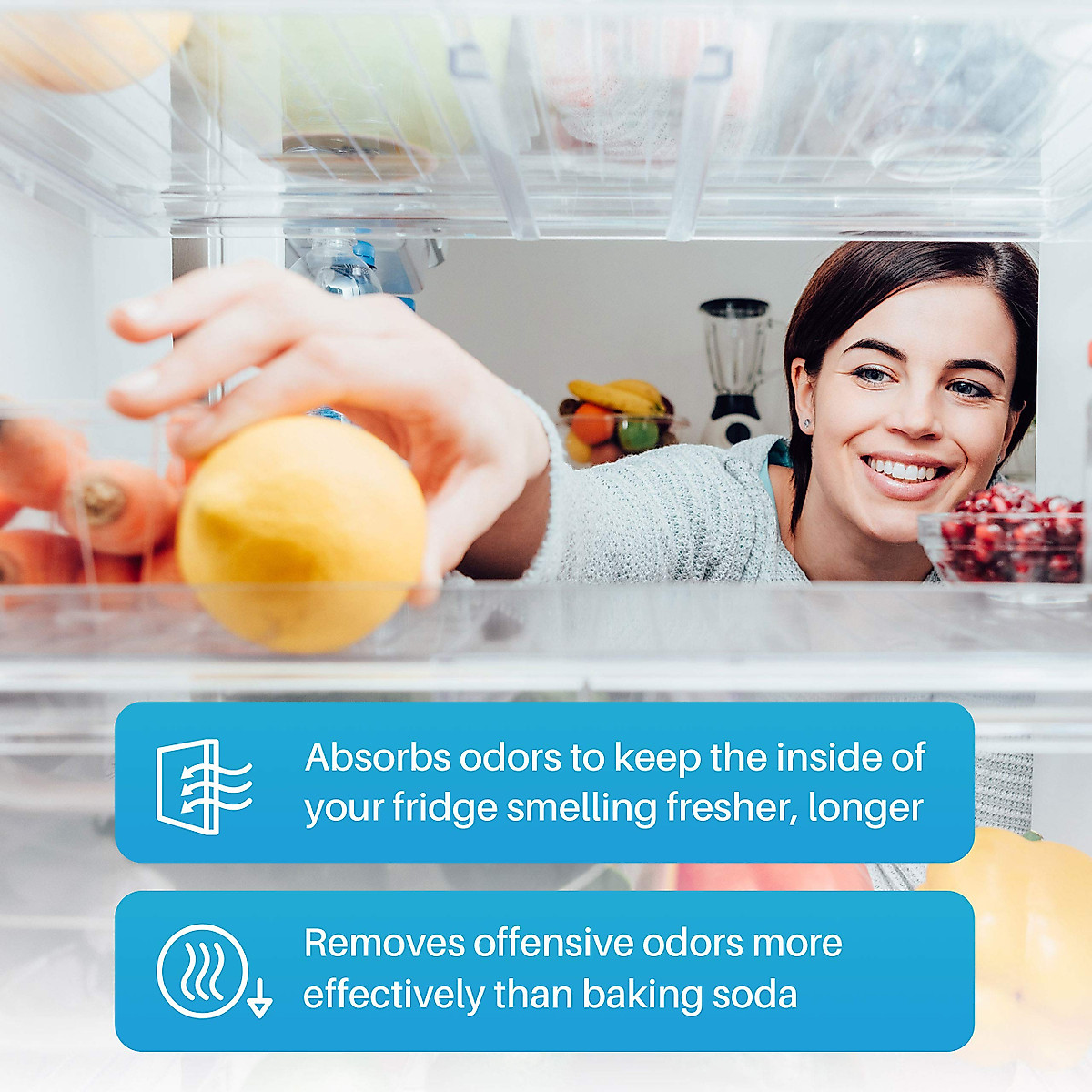 SpiroPure SP-FRAIR2 Refrigerator Pure Air Filter Replacement for 242047805, Pure Air Ultra 2, PureAir Ultra II, PAULTRAII2PK, 5303918847, AP6285787, GF24, FAF006, CF24, ELPAULTRA2 (6 Pack)