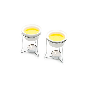 Nantucket Seafood Ceramic Butter Warmers, Set of Two