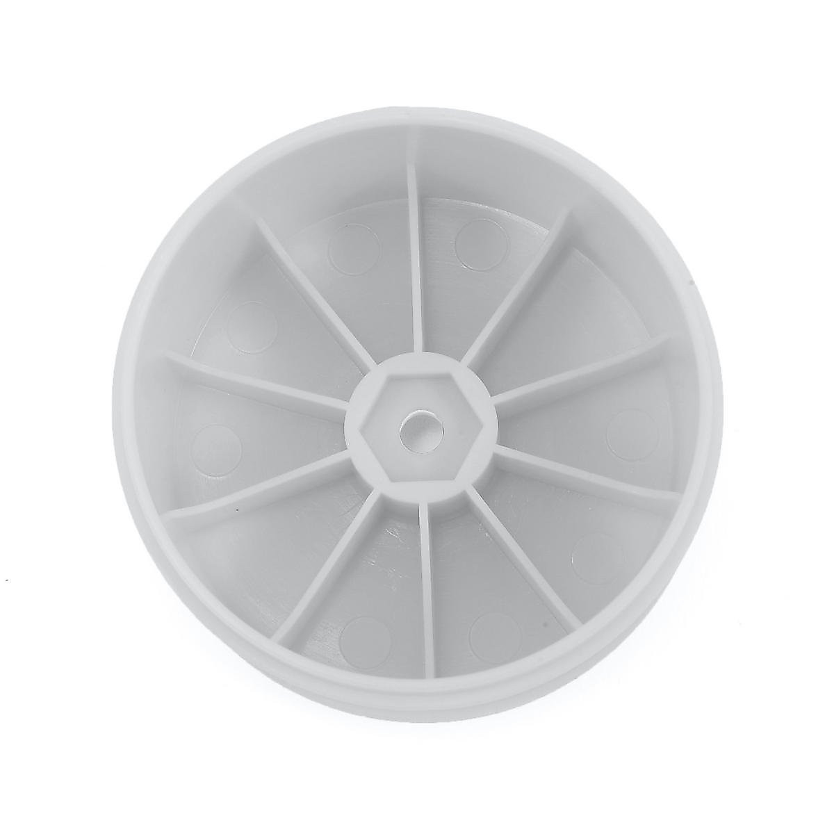 Serpent 61mm Rear 1/10 Buggy Wheel (White) (2) (SRX-2/SRX-4)