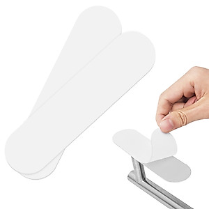 ChengFu Self Adhesive Strips, Replacement Adhesive Strips Compatible with Self Adhesive Paper Towel Holder, Paper Towel Holder Under Cabinet, 5.7 x 1.6 Inch (2 Pack)