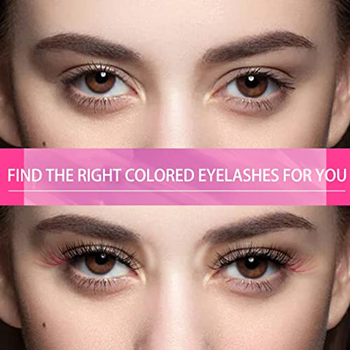 Individual Lashes DIY Eyelash Extension,160 Pcs Cluster Lashes zanlufly Mix colored lash Extension,8-16MM Mix Soft Lightweight Cluster Lashes for Home use