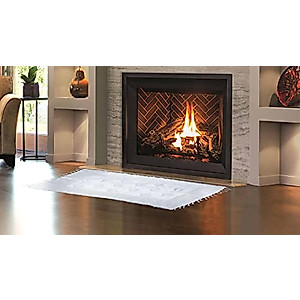 Dijle Handmade Mohair White Area Rugs comes w/ Non Slip Rug Stickers, Unique Soft Boho Runners for Bedroom, Bathroom, Hallway, Living Room, Kitchen, DiningRoom, Entryway Indoor, 32x48 inches 4' x 2'6"