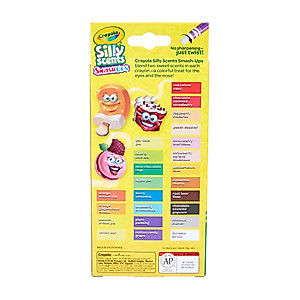 Crayola 24 Ct Silly Scents Mini Twistables Scented Smashups Crayons