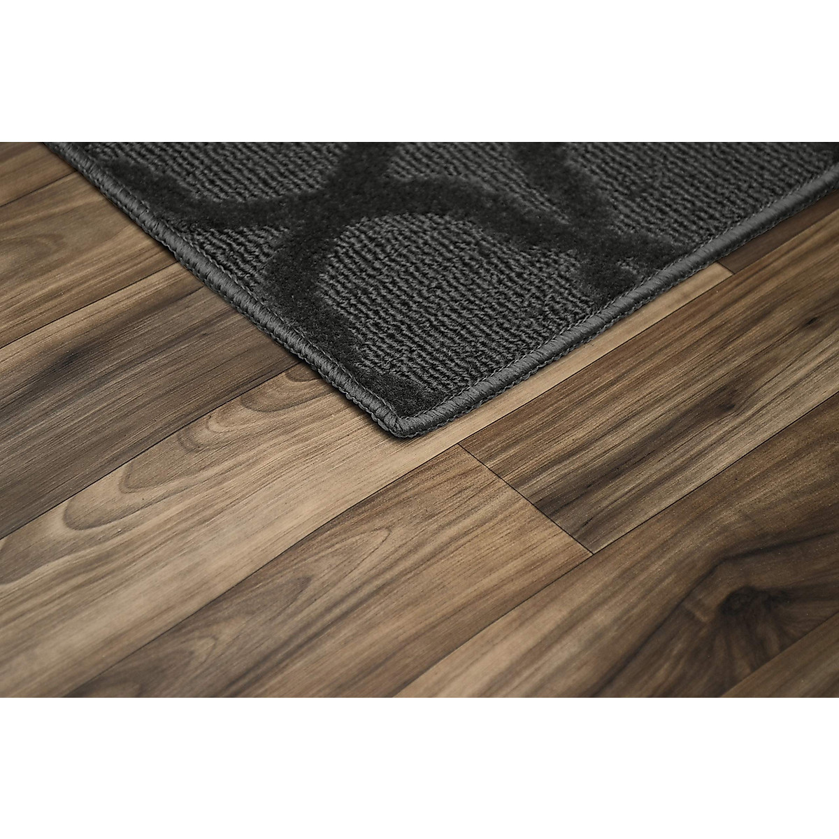 Garland Rug Sparta Non Slip Polypropylene 9 Ft. X 12 Ft. Cinder Gray Area Rug- Ideal for Living Rooms & Hallways, Stylish & Durable for High-Traffic Areas