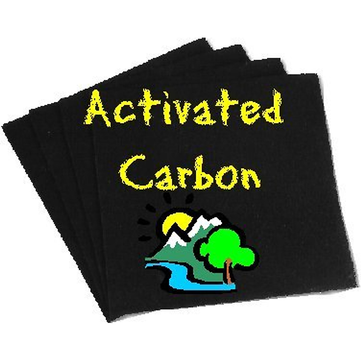 17 x 20 Activated Carbon air filter refill pads