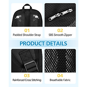 Paxiland Mesh Backpack Lightweight See Through College Student Backpack for Commuting Swimming Travel Beach Outdoor Sports