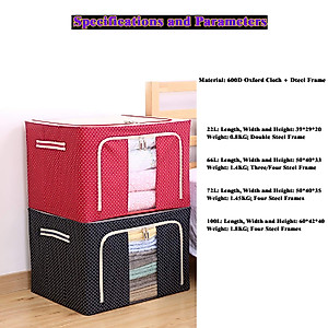 ® Under Bed Storage Fabric Storage Bins Large Closet Organizers and Storage for Clothes