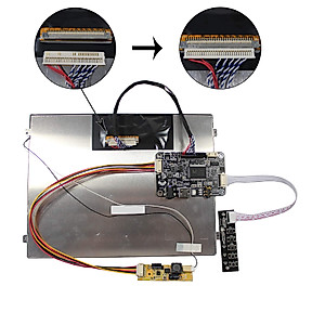 VSDISPLAY 10.4" 10.4 Inch 1024X768 HD 500nit IPS LCD Display VS104T-003A with HD-MI Audio LCD Controller Board