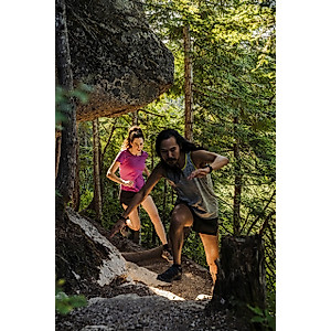 Swiftwick- PERFORMANCE TWO (3 Pairs) Running & Cycling Socks, Cushion Crew Socks (Black, Large)