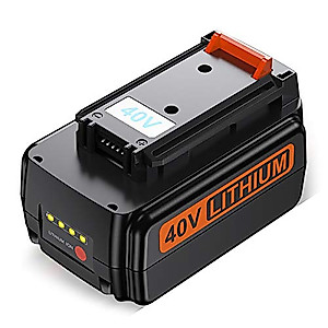 Powerextra 3.0Ah 40-Volt MAX Replacement Battery Compatible with Black&Decker LBX2040 LBX36 LBXR36 LBXR2036 40V Lithium Ion Battery