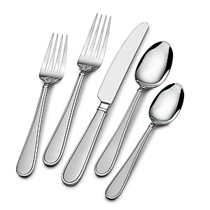 Mikasa Gourmet Basics Westfield Frost Stainless 20pc. Flatware Set