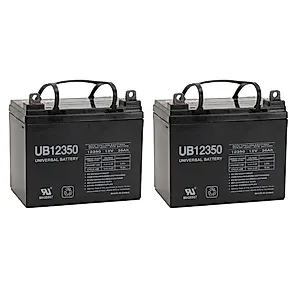 Universal Power Group 12V, 35AH, Battery, Golden Technology, Golden Companion - 2 Pack