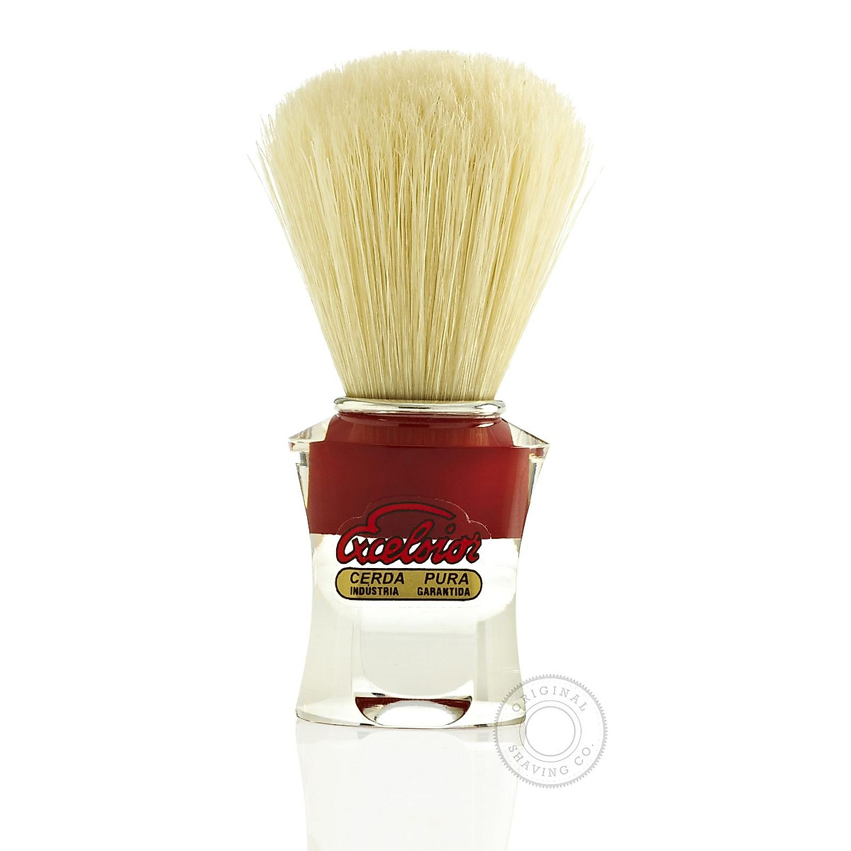 Semogue Excelsior 610 Shaving Brush Red Edition