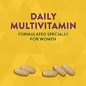 Nature’s Way Alive! Women’s Ultra Potency Complete Multivitamin, High Potency B-Vitamins, Energy Metabolism*, 60 Tablets
