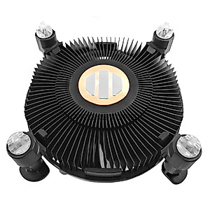 CPU Cooler Aluminum Heatsink Copper Core Base 4-Pin PWM 92mm Fan Pre-Applied Thermal Paste for Intel Core i3 i5 i7 i9 Socket 1200 1151 1150 1155 1156 Desktop PC Computer - 10th Gen