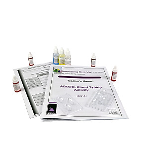 Innovating Science ABO/Rh Blood Typing Kit, IS3101 (Simulated Blood)