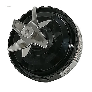 Replacement 16oz cup with lid and extractor blade,Compatible with Ninja Kitchen System Pulse Blender : BL200 30/ BL201 30/BL201C 30/BL203QBK 30 /BL203OCN 30/ BL203QB 30 (Bl210(cup with seal lid))