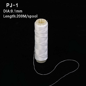 1 Roll Fishing Line, Elastic Braided Sink Line, Nylon Polyester Lure Wire, Invisible Bait Floating Line Thread Spool Fishing Tackle Accessories(3)