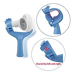 VR Controller Paddle Handle Table Tennis Racket Grip for Oculus Quest 2 VR Ping-Pong Accessories Highly Realistic Improve VR Experience