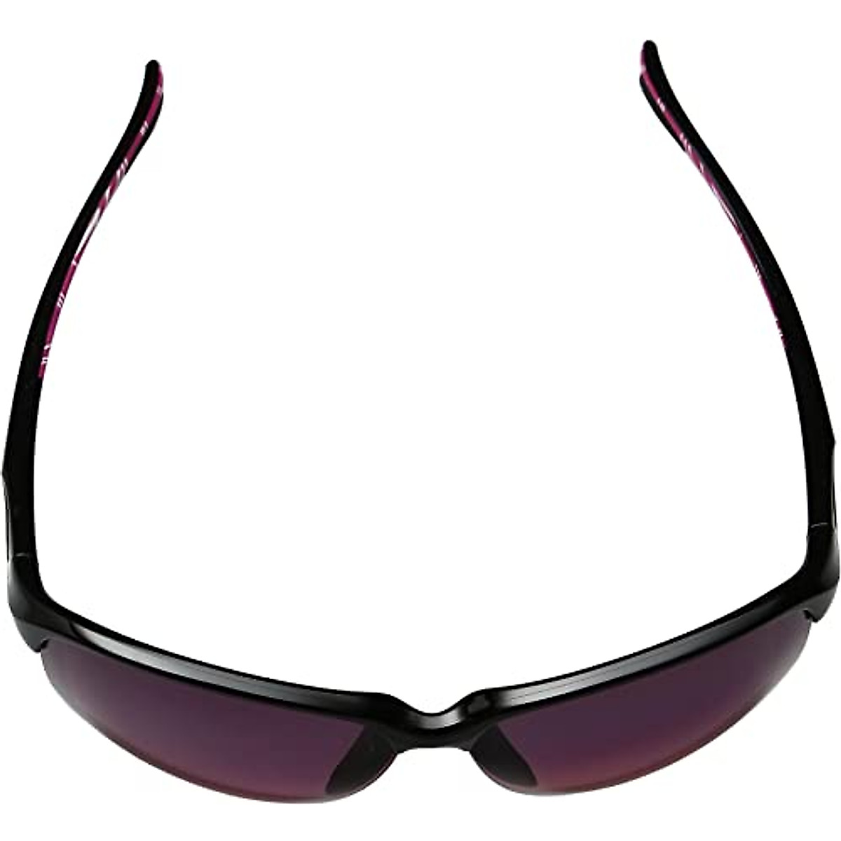 Oakley Women's OO9191 Unstoppable Rectangular Sunglasses, Polished Black/Rose Gradient Polarized, 65 mm