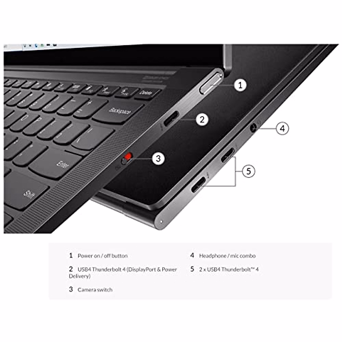 Lenovo IdeaPad Slim 9 9i Pro 14ITL5 14" 4K UHD Touchscreen (Intel 4-Core i7-1195G7, 16GB RAM, 2TB PCIe SSD) Business Laptop, Backlit, Fingerprint, 2 x Thunderbolt 4, IR-Webcam, Windows 11 Pro