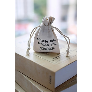 Good Luck Gift, Pocket Bear, Lucky Souvenir Gift, Miss You Gift, Gifts of Encouragement, Good Luck in Exams,Congratulations Graduation Gift.