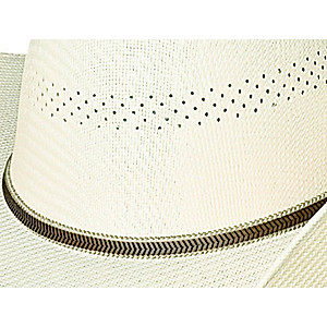 Justin Moore Montecarlo Bullhide Hats Bait a Hook Western 50X California Straw Cowboy Hat (6 7/8)