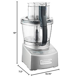Cuisinart FP-12DCN Elite Collection 2.0 12-Cup Food Processor, Die Cast