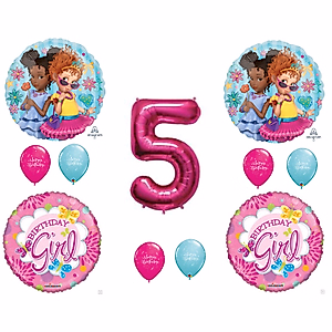 Fancy Nancy 5th Birthday Party Balloons Decoration Supplies Clancy