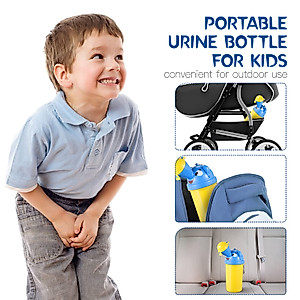 STOBOK Potty Training Urinal Portable Baby Child Potty Urinal Emergency Toilet Portable Baby Boy Emergency Urinal Potty Pee Training Cup for Camping and Car Potty Trainer