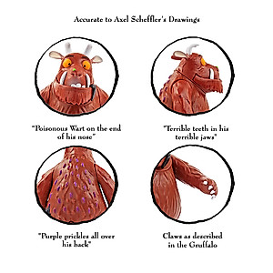 Julia Donaldson The Gruffalo and Mouse Twin Pack Collectable Action Figures | Articulated Character Play | Official Toys and Gifts from The Books, TV and Animation Movie Series