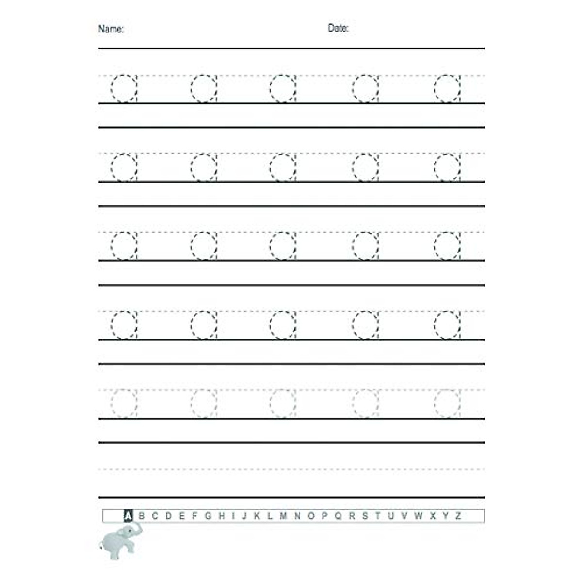 Trace Letters: Alphabet Handwriting Practice workbook for kids: Preschool writing Workbook with Sight words for Pre K, Kindergarten and Kids Ages 3-5. ABC print handwriting book