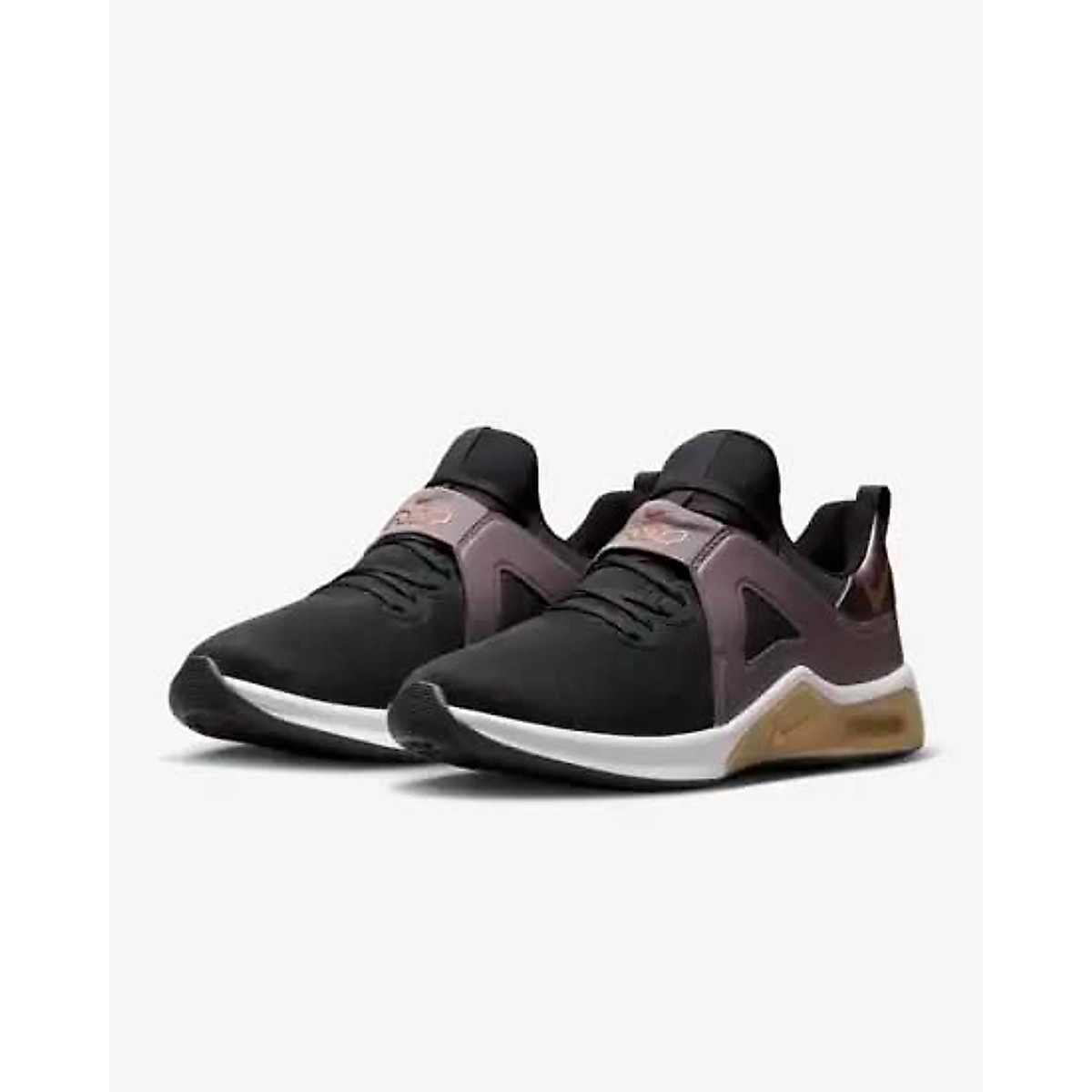 Nike Womens Air Max Bella TR 5 Premium Training Shoes, Dk Smoke Grey/Metallic Copper, 8 M US